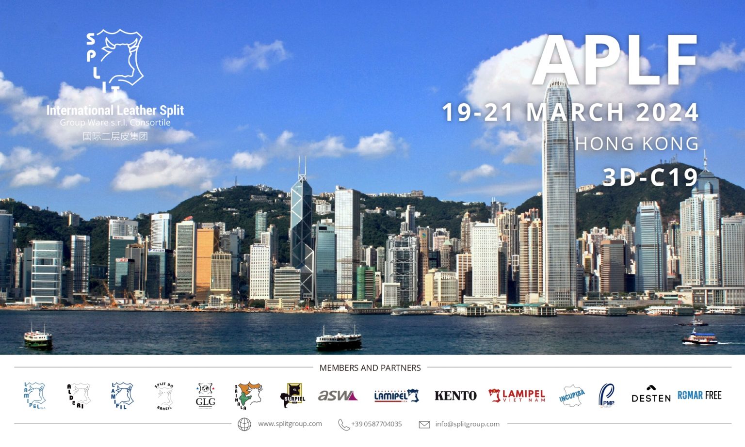APLF Hong Kong, 19-21 March 2024 – International Leather Split Group